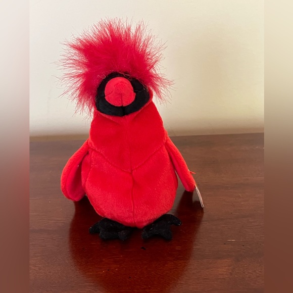 Ty | Toys | Limited Edition Retired Ty Beanie Baby 998 Mac Cardinal ...